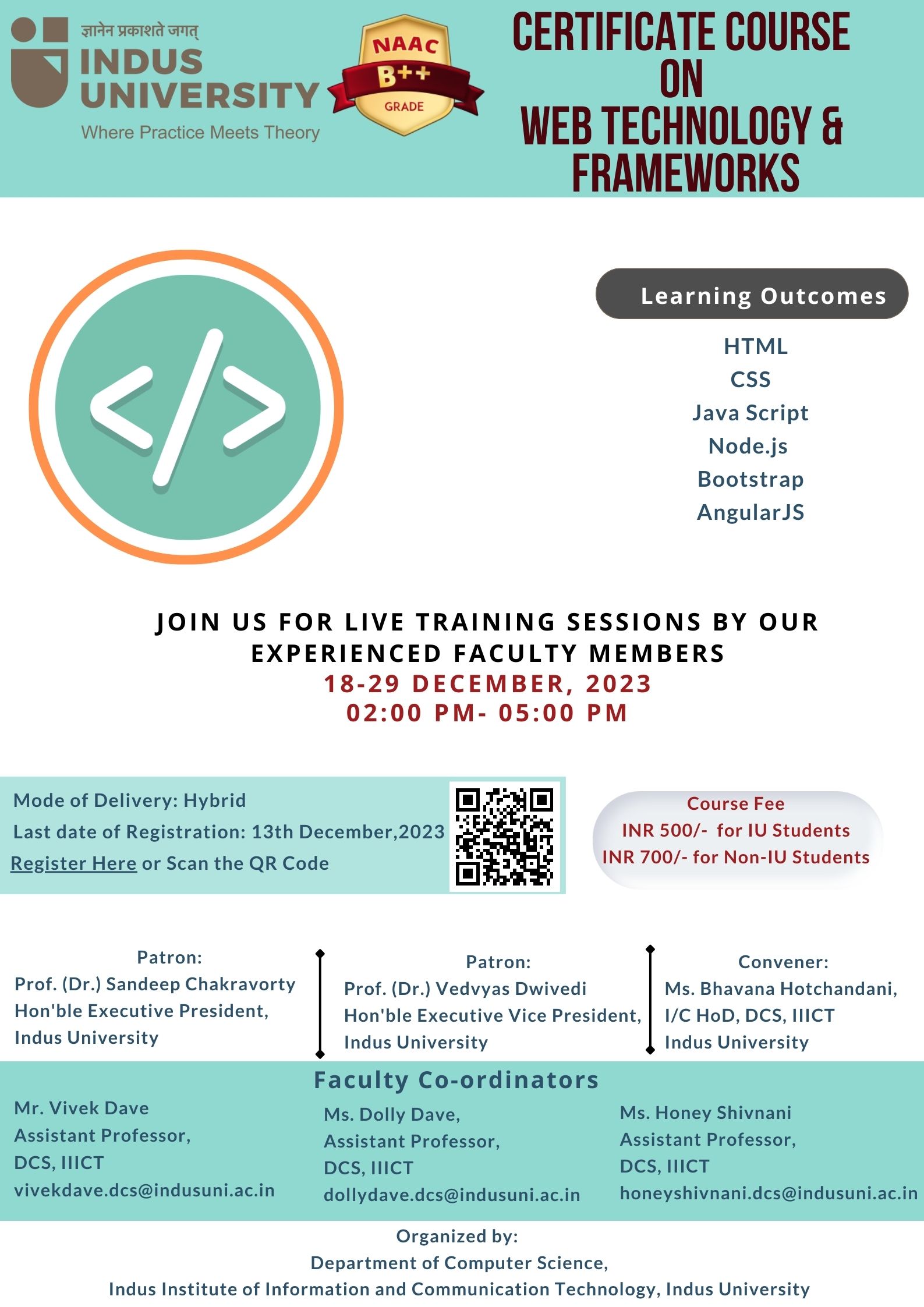 Indus University | Best University in Gujarat